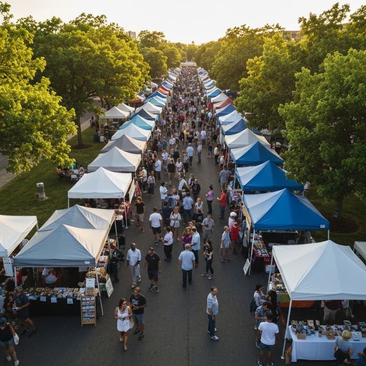 Pop Up Markets Near Me | Night Markets & Maker Fairs 2026 | CropCart ...